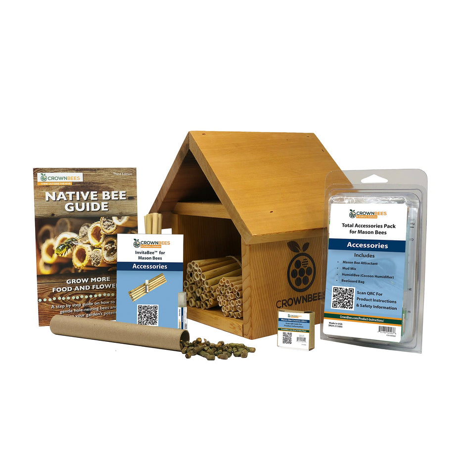 Crown Bees Supporting Native Bees – Riverview Road Apiary